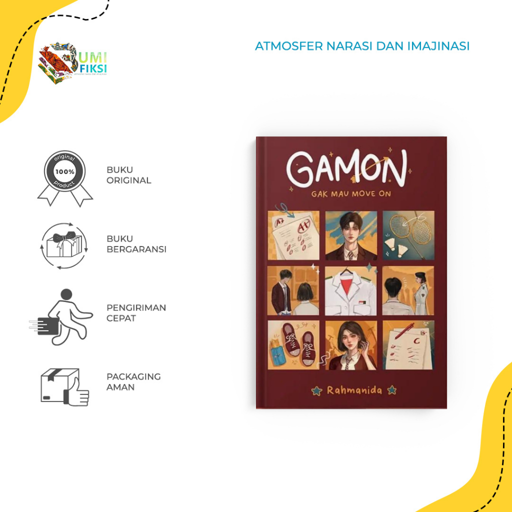 Jual Buku Novel Gamon : Gak Mau Move On - Rahmanida - Blackswan ...