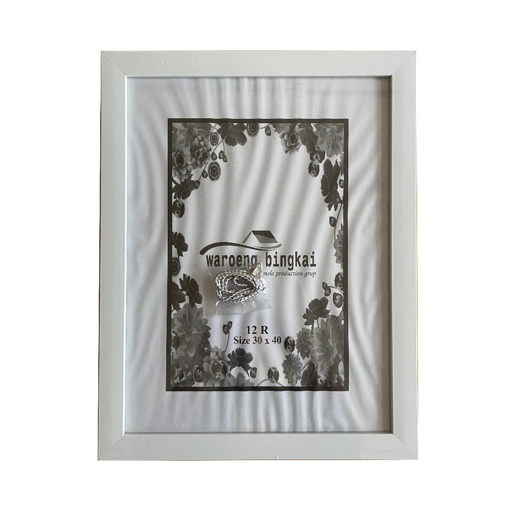 Jual Bingkai frame pigura foto ukuran 12R 30X40 cm minimalis single ...