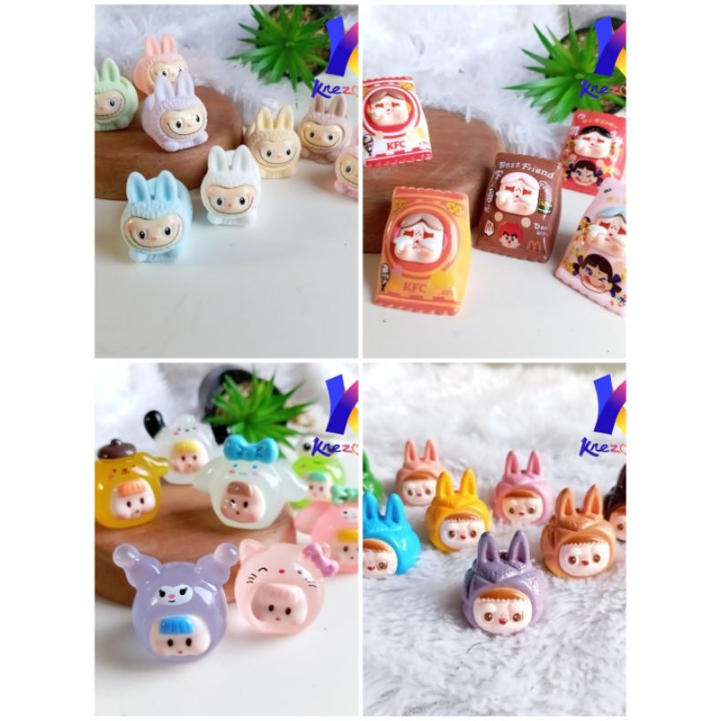 Jual Boneka Pop Mart Karakter PopMart figure Berbagai Macam Warna Dan ...