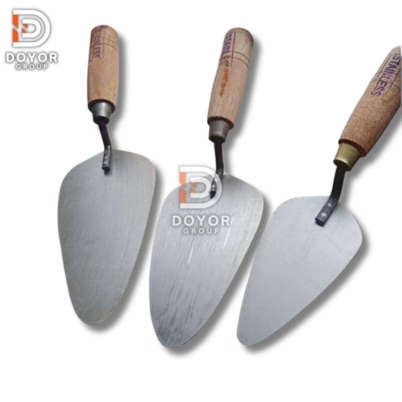 Jual Cetok Stainless / Cetok Galur / Cetok Oval / Sendok Semen | Shopee ...