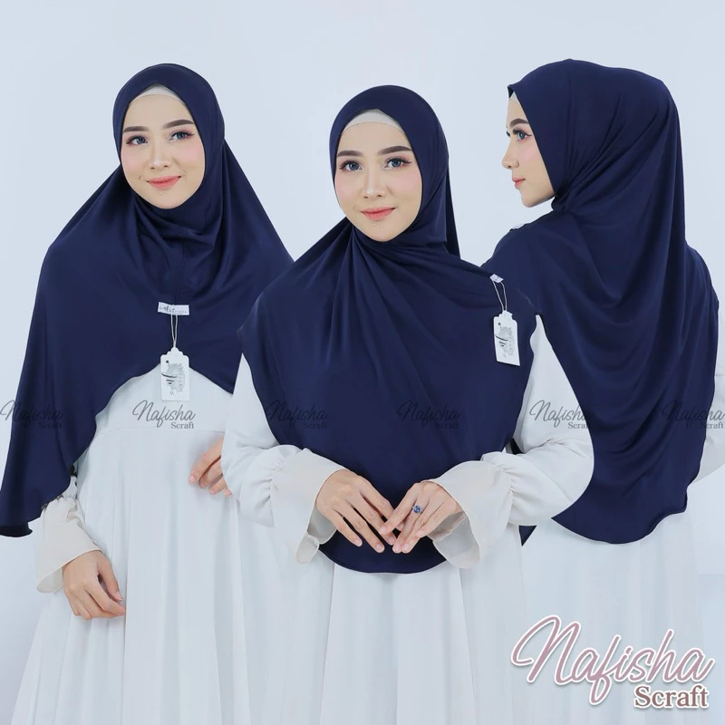 Jual jillbab Instan hijab non pet syar'i Jersey jilbab kekinian JISO ...