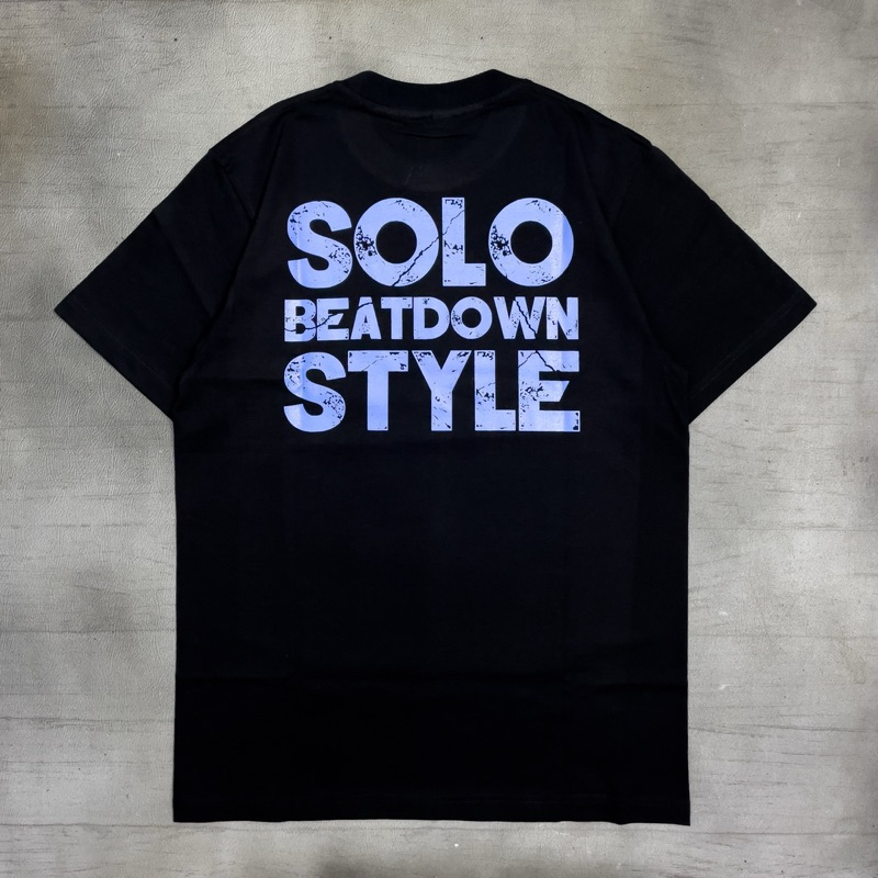 Jual Hantam HC - Solo Beatdown Style Tshirt Black | Original ...