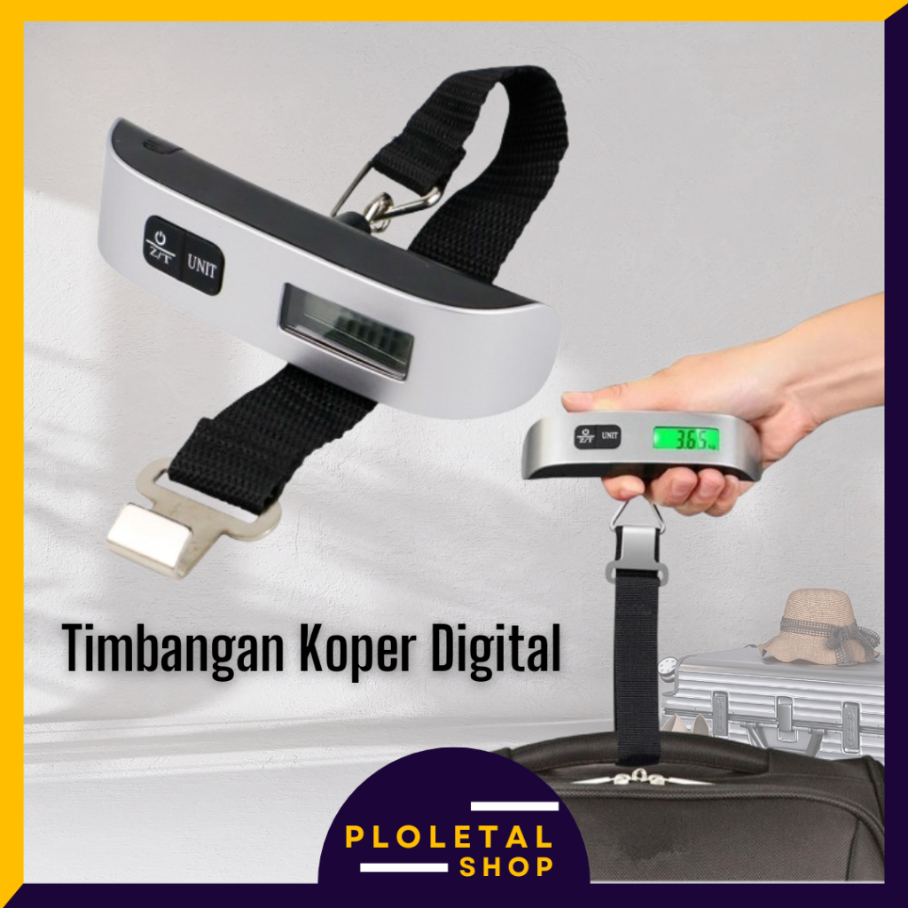 Jual Timbangan Koper Tas Digital Luggage Scale Portable Scale Travel ...