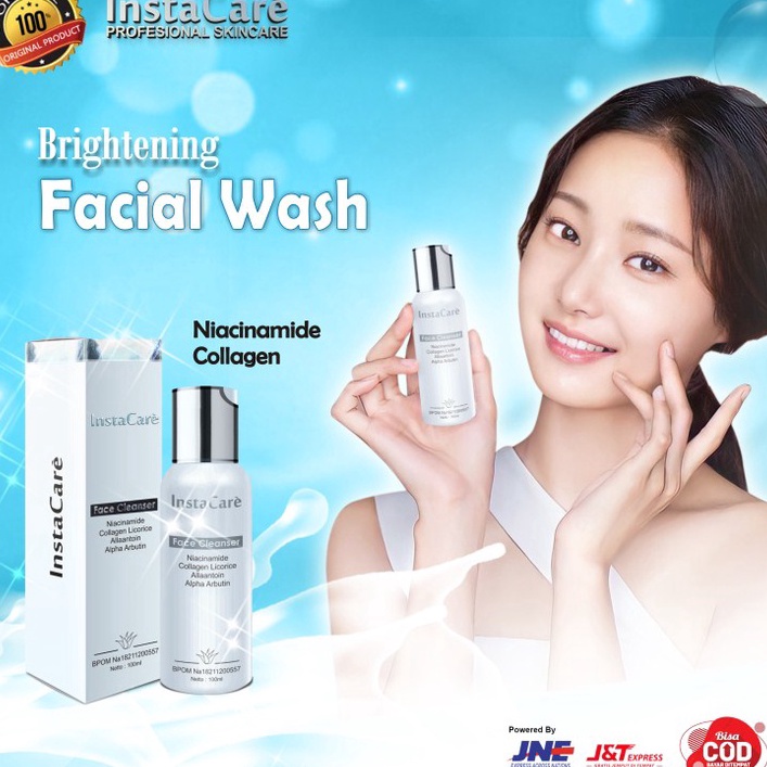 Jual Super Ulasan INSTACARE FACIAL WASH InstaCare Face Cleanser ...