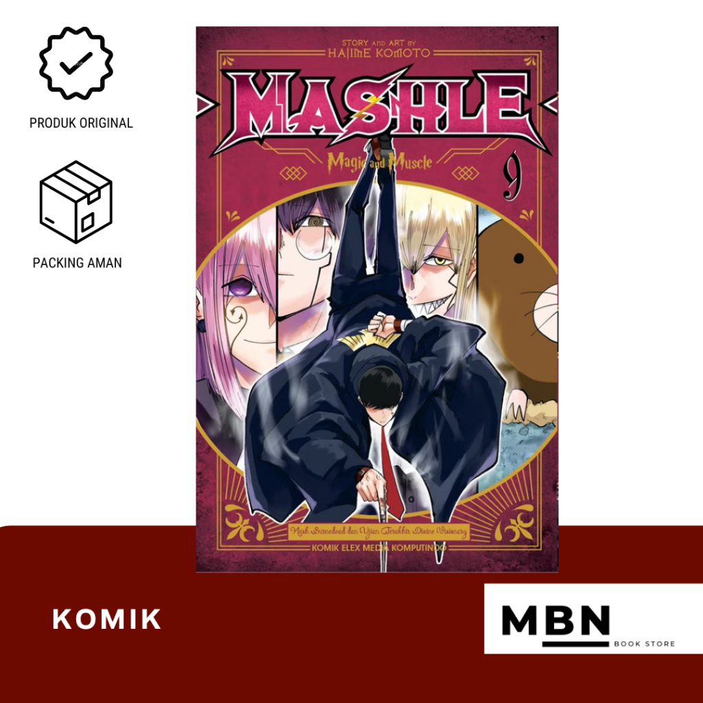 Jual Komik seri MASHLE VOLUME LENGKAP ori | Shopee Indonesia