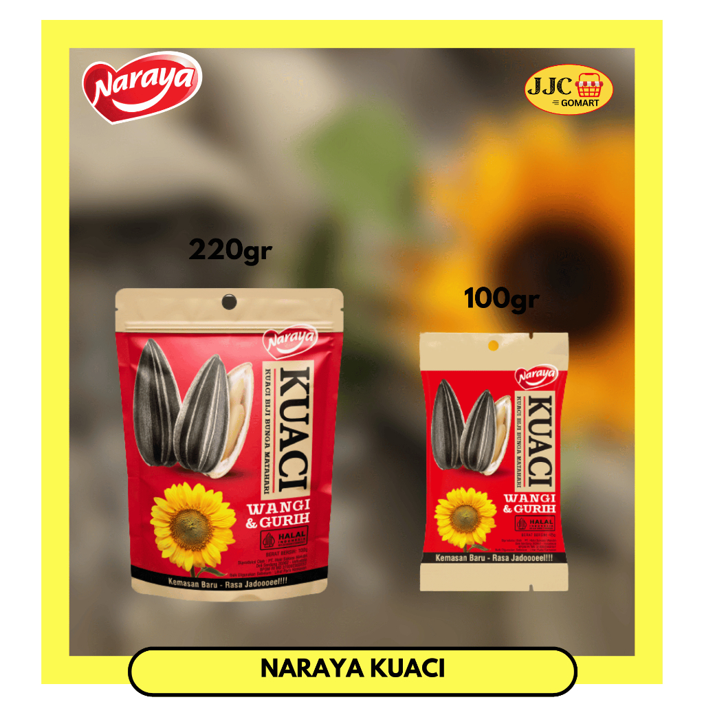 Jual Naraya Kuaci 100gr | Naraya Kuaci 220gr | Shopee Indonesia