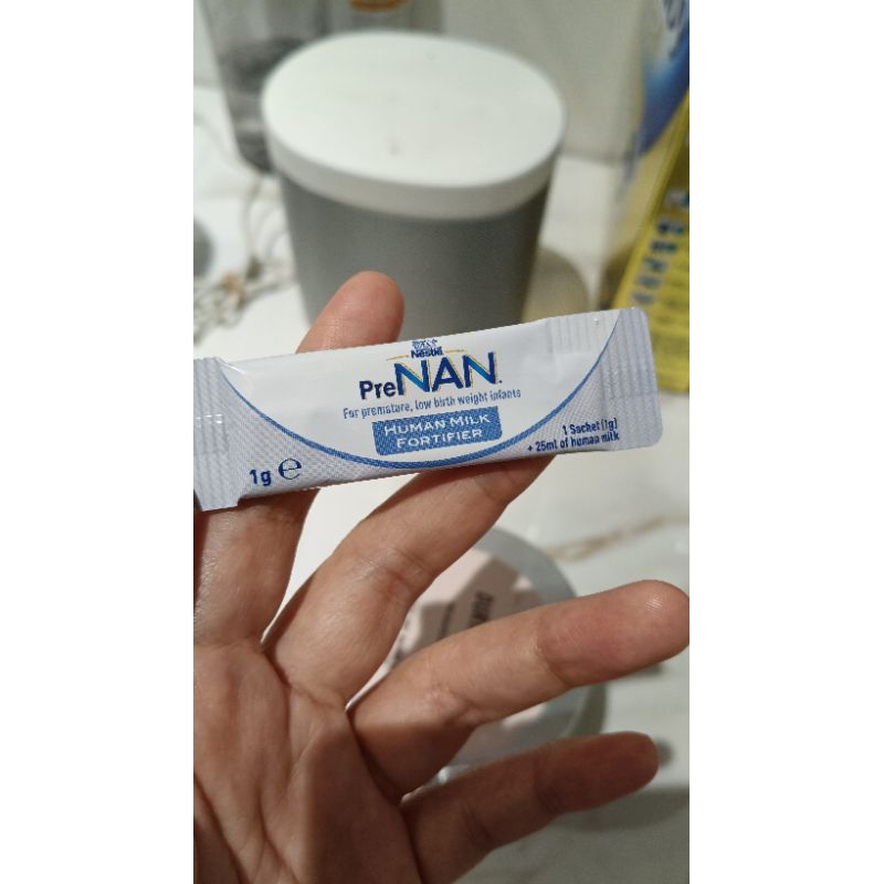 Jual hmf pre nan nestle human milk fortifier bblr prematur | Shopee ...