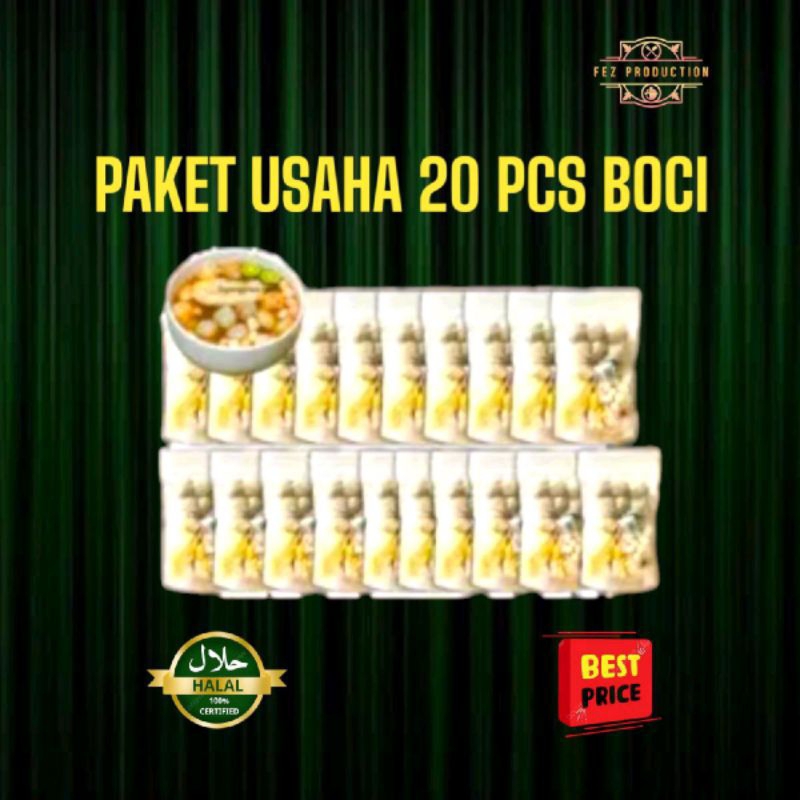 Jual PAKET USAHA 20 PCS BASO ACI ORIGINAL | Shopee Indonesia