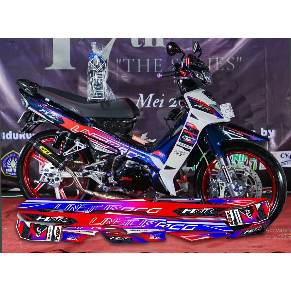 Jual STRIPING FIZR CUSTOM HOLOGRAM RTX FIZ R RACING LINEUP | Shopee ...