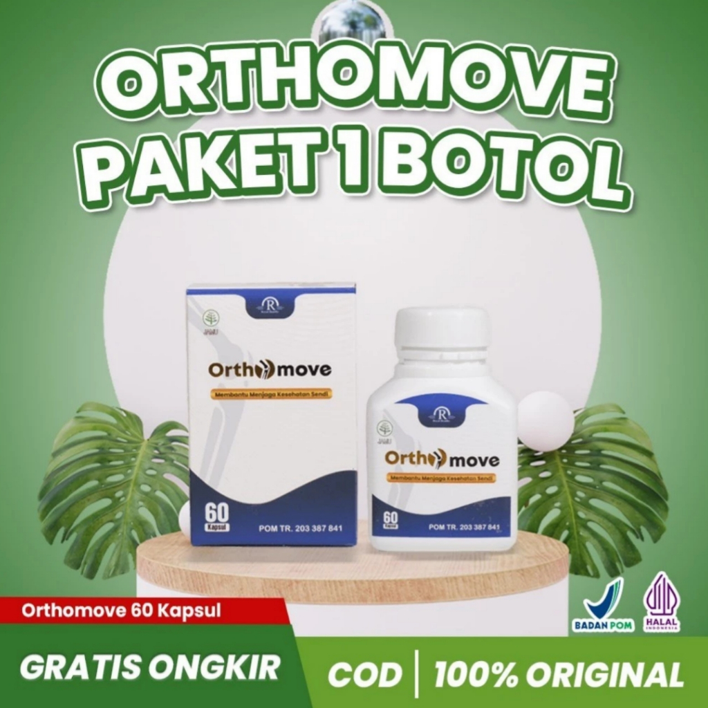 Jual ORTHOMOVE Original - PAKET 1 Botol Isi 60 Kapsul : ROYAL NATURAL ...