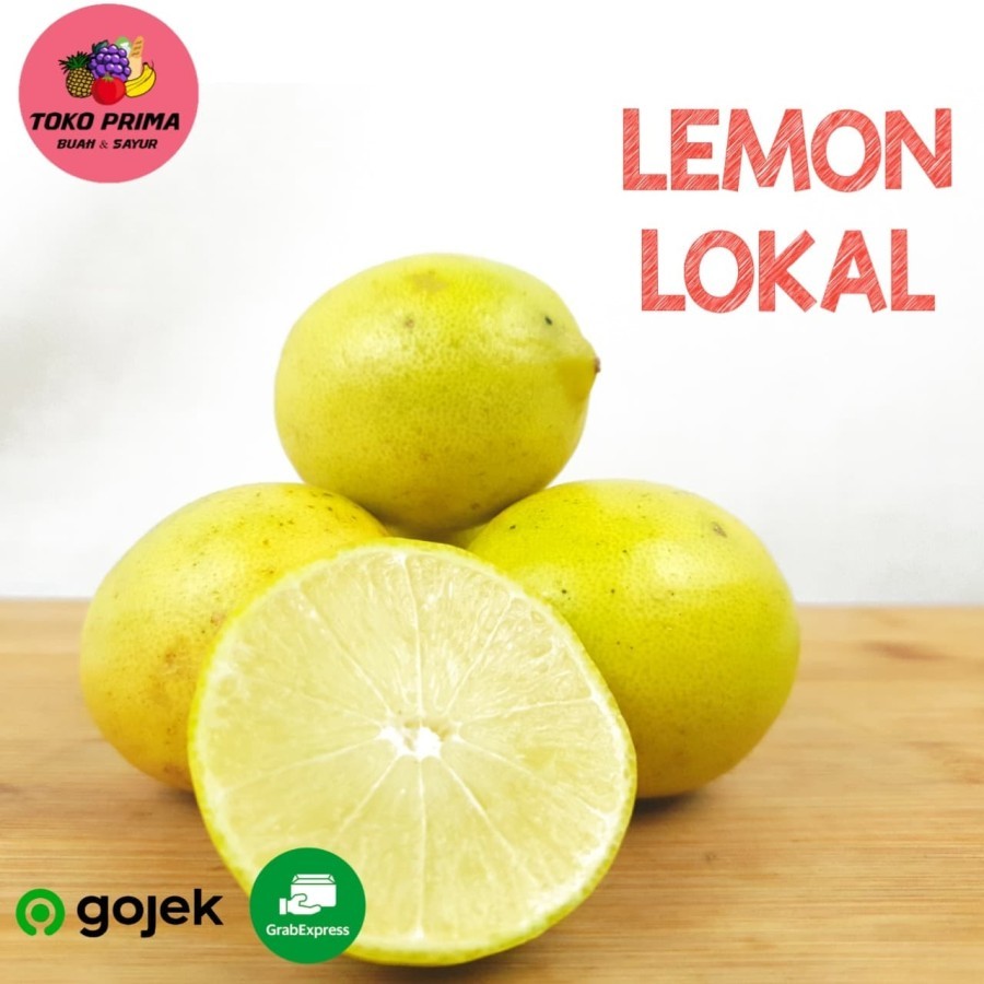 Jual Lemon Lokal Fresh 500 Gram | Shopee Indonesia