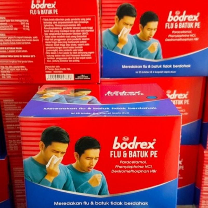 Jual Bodrex Flu& Batuk 1Box Isi 25 Strip | Shopee Indonesia
