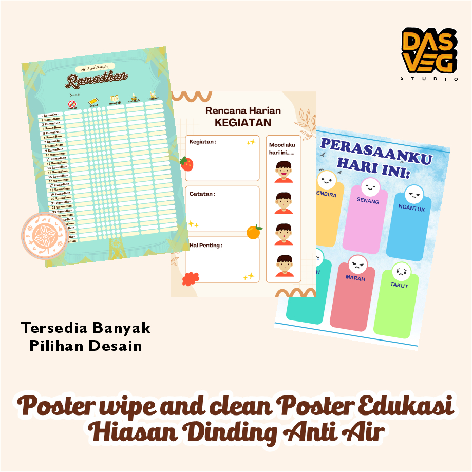Jual Poster wipe and clean Poster Edukasi | Hiasan Dinding | Poster ...