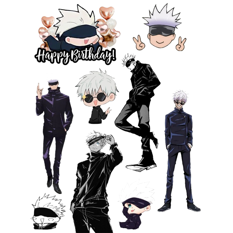 Jual TOPPER CAKE TOPPER ULTAH TOPPER ULANG TAHUN / HIASAN KUE SATORU ...