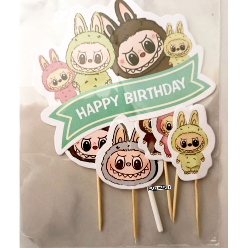 Jual TOPPER CAKE KARAKTER LABUBU 1 PACK | Shopee Indonesia