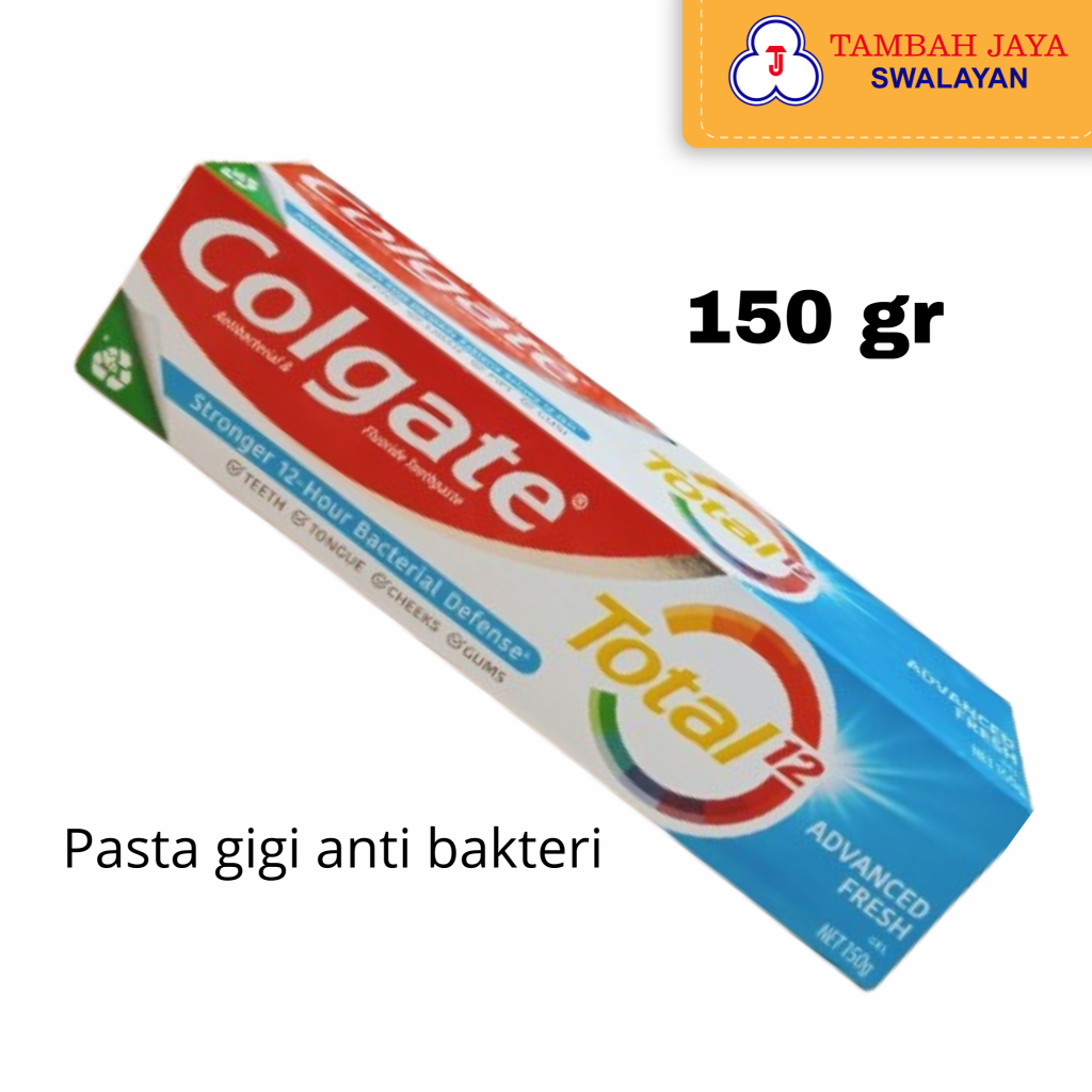 Jual Pasta Gigi Colgate Total 12 Advanced Fresh net 150g | Shopee Indonesia