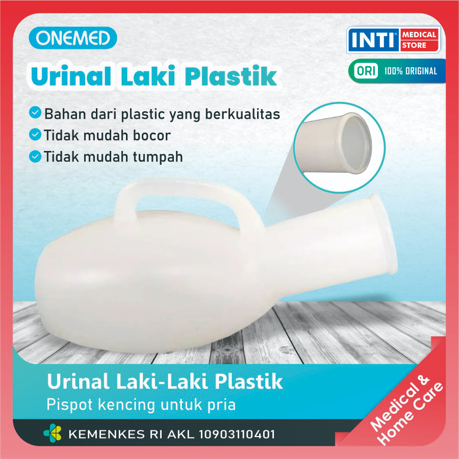Jual ONEMED Urinal Laki-Laki Plastik / Pispot | Shopee Indonesia