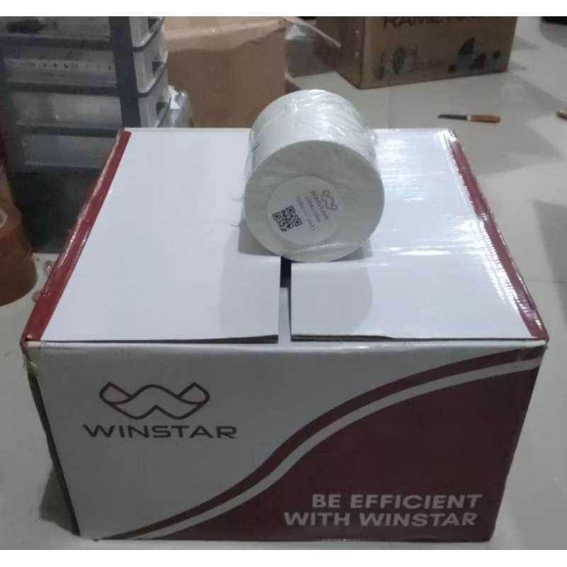 Jual Label Sticker Thermal Winstar 100x150 isi 500 pcs 1 Dus / Resi ...
