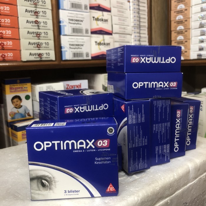 Jual Optimax o3 ( omega 3, lutein, lycopen ) bok isi 30 soft capsul | Shopee Indonesia