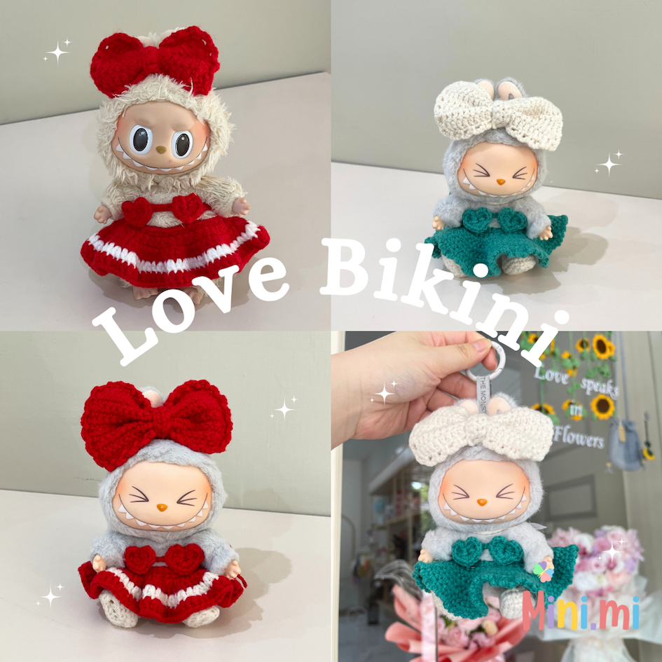 Jual BAJU LABUBU LOVE BIKINI | Labubu shirt | Labubu Costume v1 v2 ...