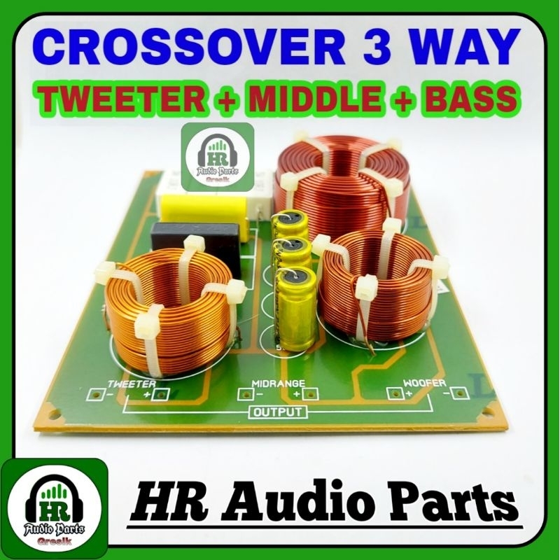 Jual Crossover Pasif 3 Way Tweeter Midrange Woofer High Quality 800W ...