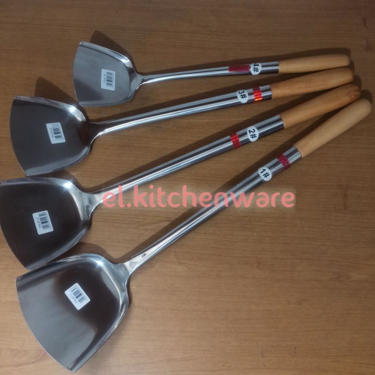 Jual Paling Diminati sodet gagang kayu merk fujinex original spatula ...