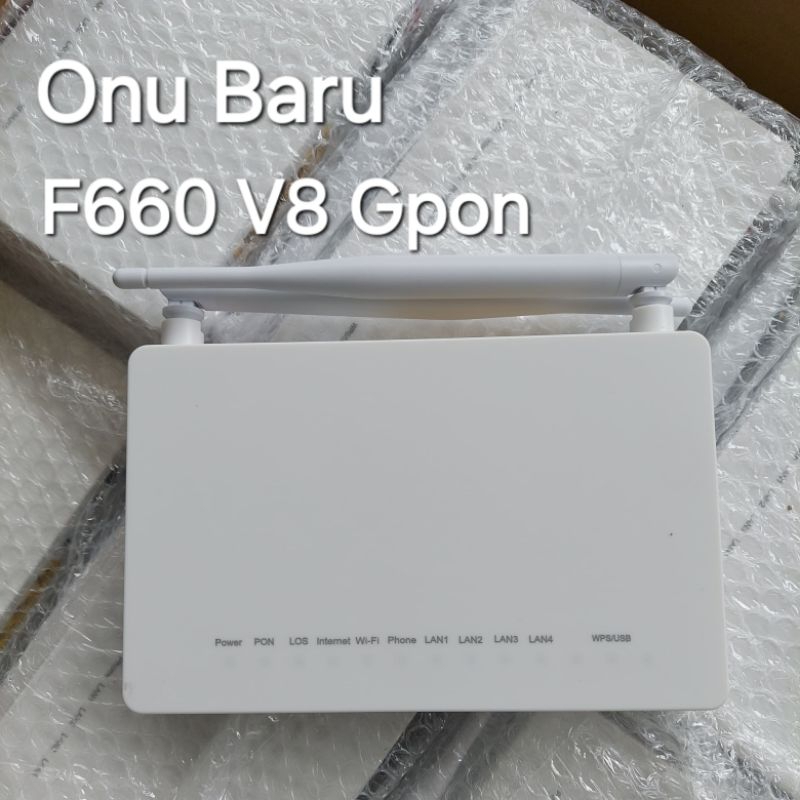 Jual Onu Baru ZTE F660 V8 Gpon support OMCI | Shopee Indonesia