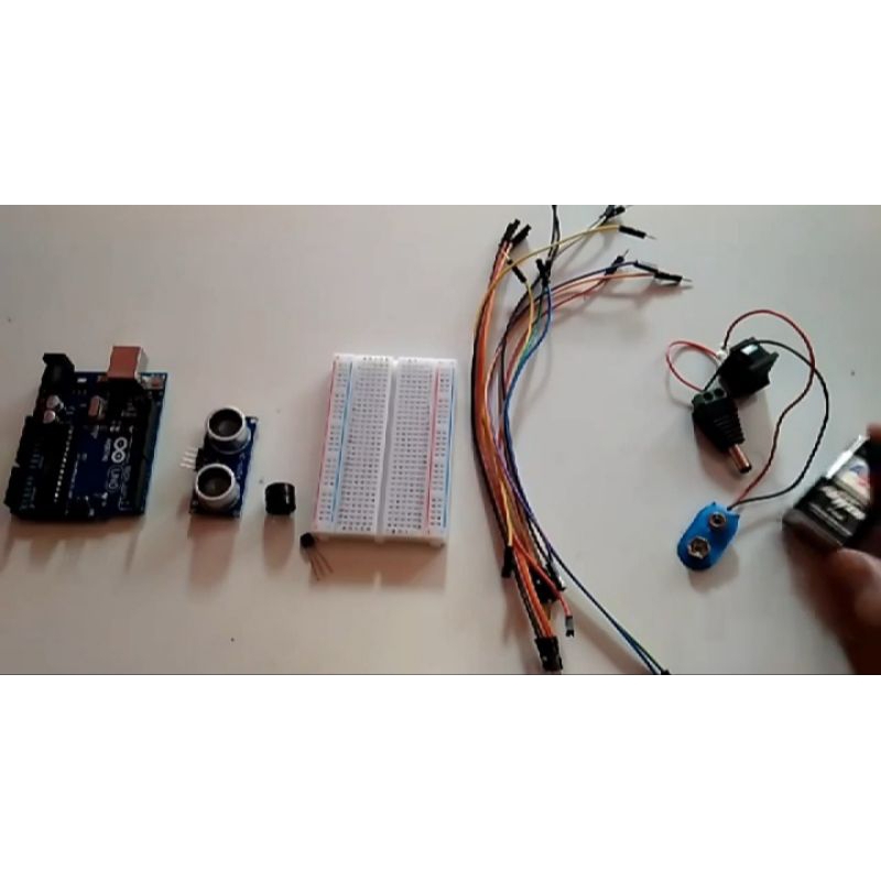 Jual topi tunanetra menggunakan sensor Ultrasonic dilengkapi sensor ...