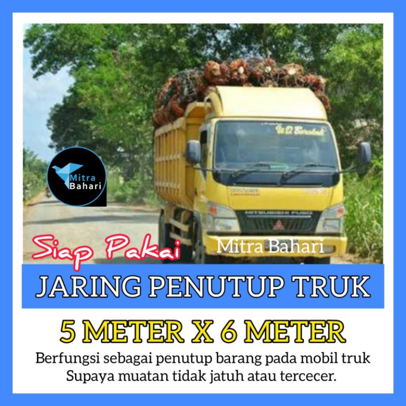 Jual JARING PENUTUP TRUK 5X6 METER | JARING SAWIT | JARING BAK TRUK ...