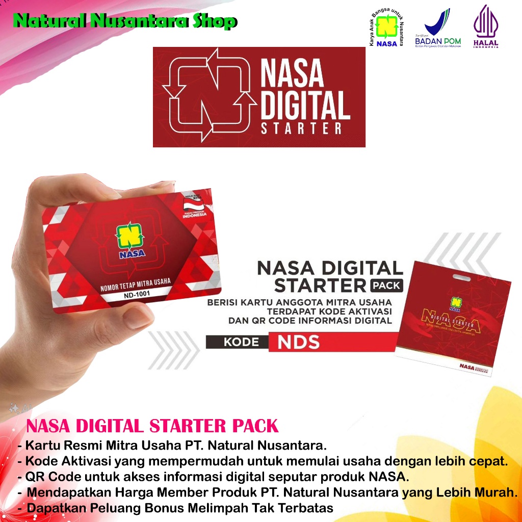 Jual NASA DIGITAL STARTER PACK | Shopee Indonesia
