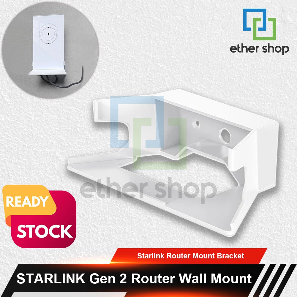 Jual Wall Mount Bracket For Starlink Gen 2 WiFi Routers | Shopee Indonesia