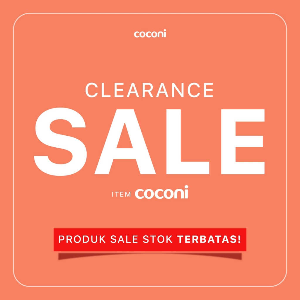 Jual CLEARANCE SALE ITEM COCONI | PRODUK SALE STOK TERBATAS | Shopee ...