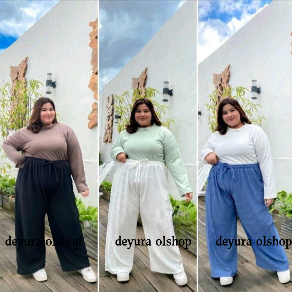 Jual Kulot knit super jumbo muat 150kg | Shopee Indonesia