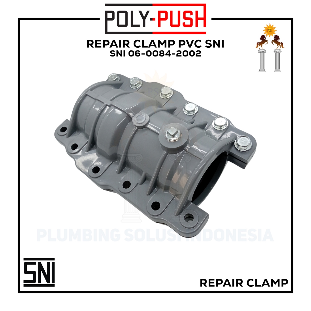 Jual Poly Push Repair Collar uPVC 4 Inch / 110 mm Collar Couple ...
