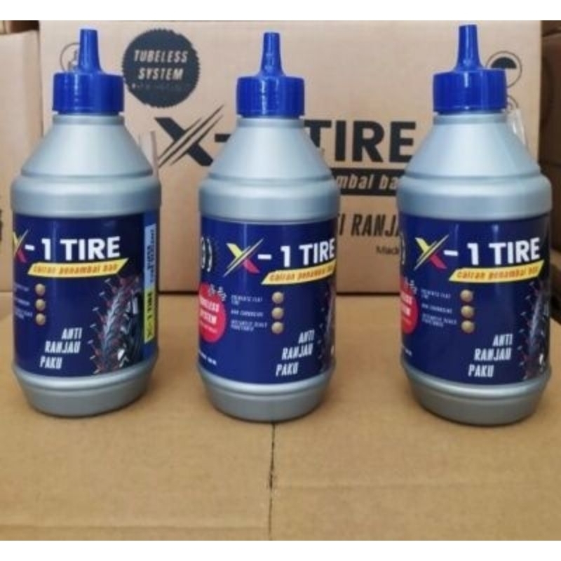 Jual 3 BOTOL CAIRAN TUBELESS X-1 Tire 350ML | Shopee Indonesia