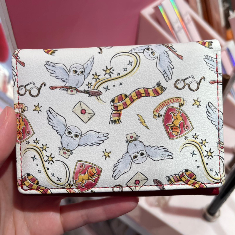 Jual Miniso x Harry Potter All Over Print Women’s Trifold Wallet ...