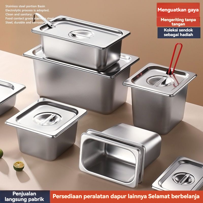 Jual Stainless steel food tray set of stainless steel food containers ...