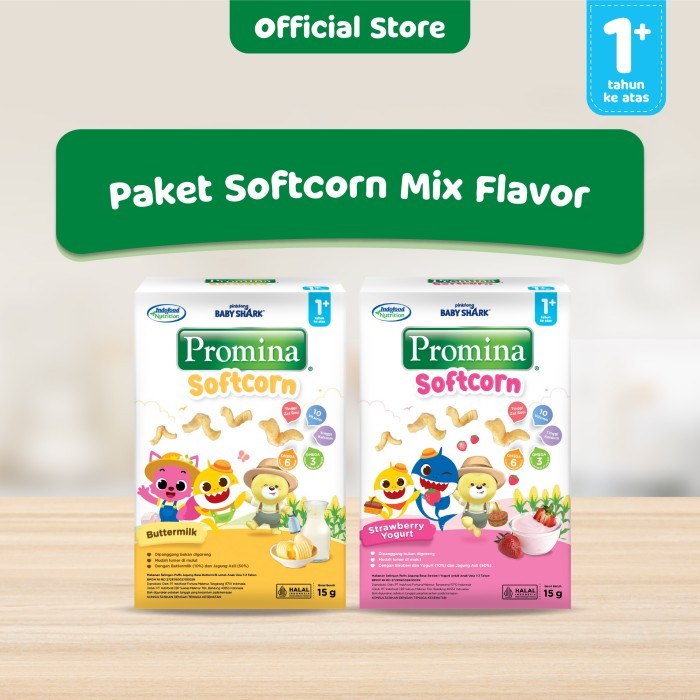 Jual Promina Softcorn Snack Lembut Cemilan Anak Bayi 1 Tahun Ke Keatas ...