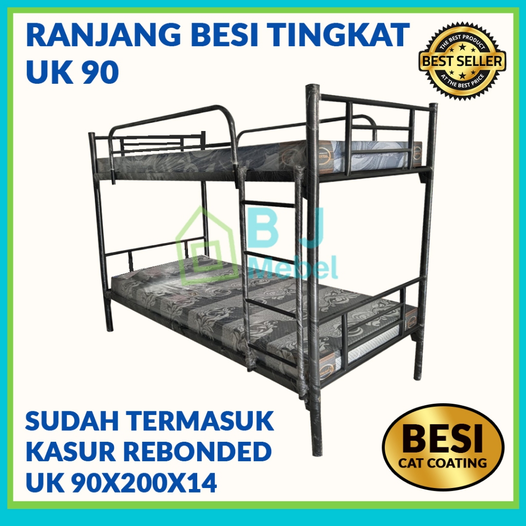 Jual RANJANG SUSUN + KASUR REBONDED UK 90 x 200 | Shopee Indonesia