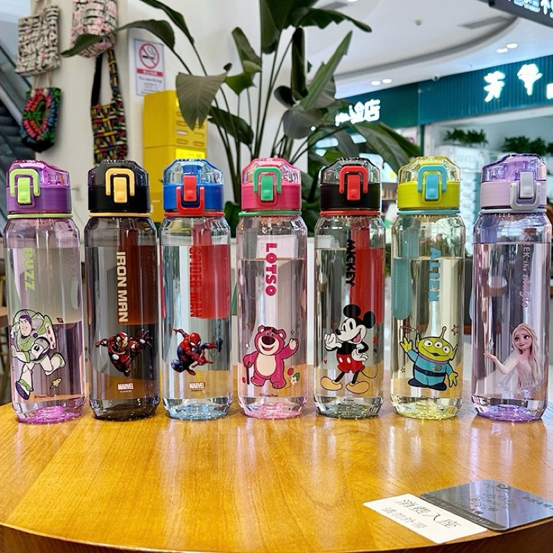 Jual Botol Minum Anak BPA FREE 700ml Tritan Material Spiderman IronMan ...