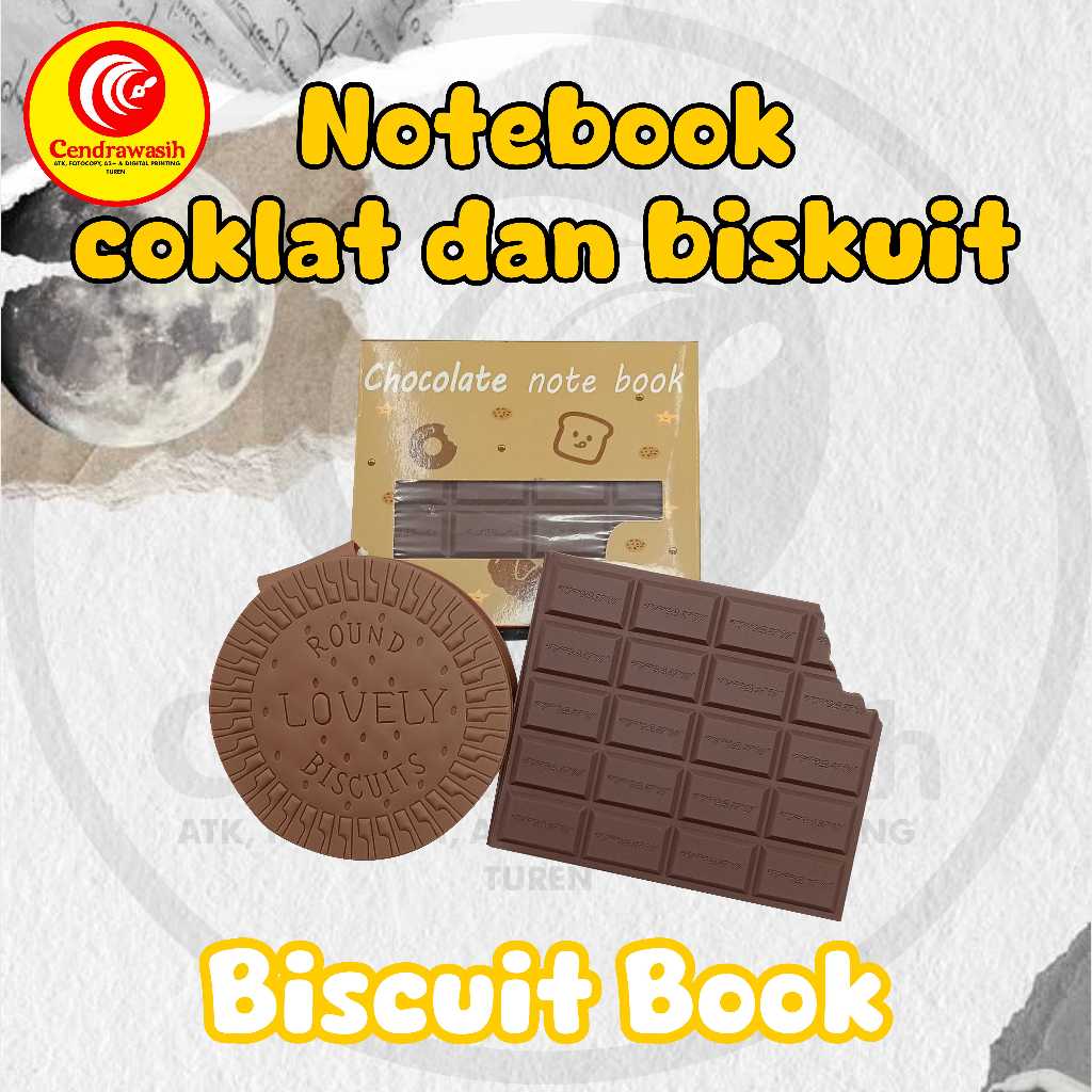Jual NOTEBOOK COKLAT DAN BISKUIT/NOTEBOOK FANCY/NOTEBOOK WANGI | Shopee ...
