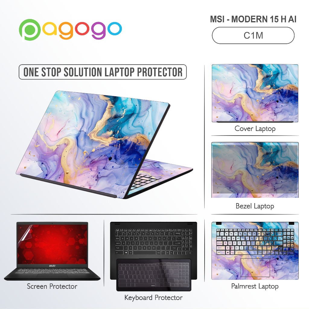 Jual Screen Guard Skin Keyboard Protector Garskin Stiker Laptop Msi ...