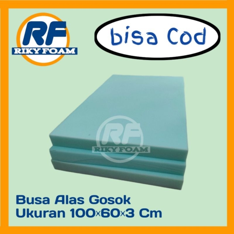 Jual [1 Lembar Alas Gosok] Busa Lembaran Spons Ukuran 100×60×3 Cm ...