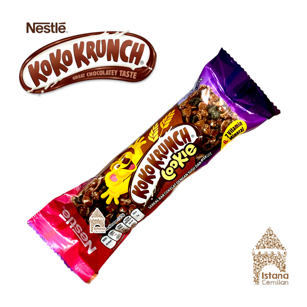 Jual Nestle Koko Krunch Cookie Sereal Bar Cokelat 14,5 Gram | Shopee Indonesia