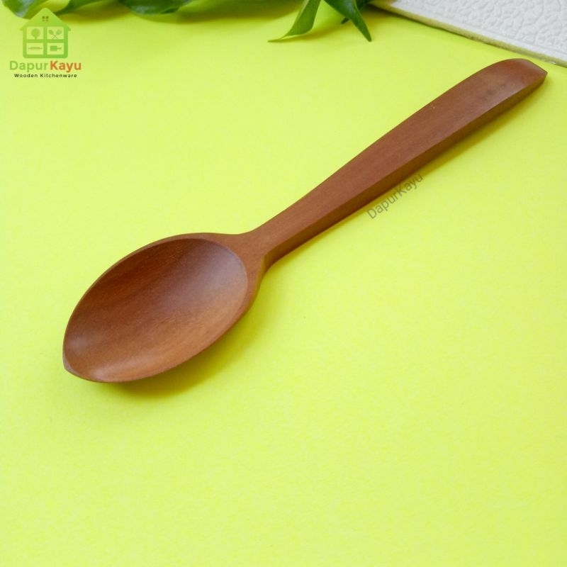 Jual Sendok sekop minum madu kayu sawo 15 x 3 cm tahan jamur foodgrade ...