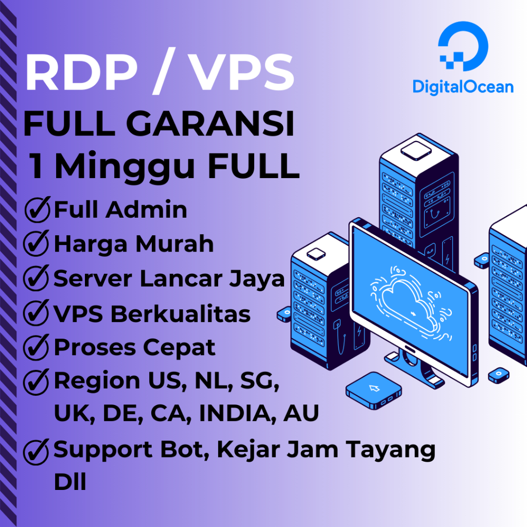 Jual RDP VPS Windows Murah 1 Minggu Berkualitas dan Full Garansi | Shopee Indonesia