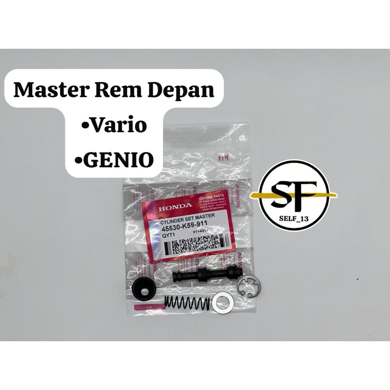 Jual Master Rem piston set depan Honda Vario & Genio | Shopee Indonesia