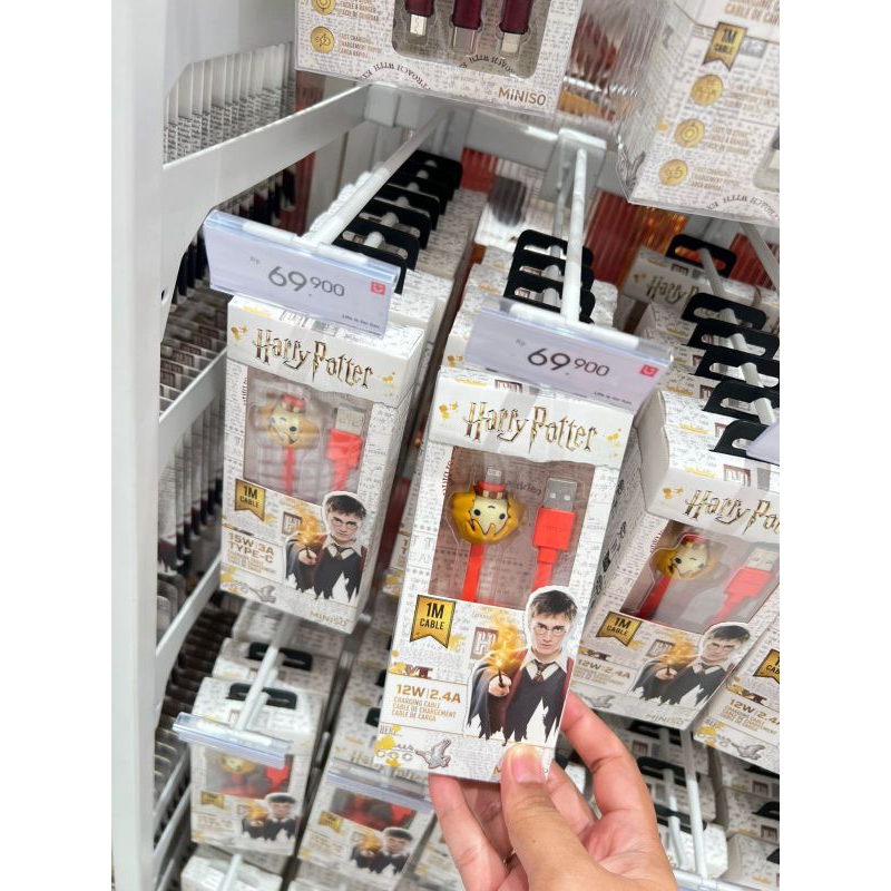 Jual USB to lightning charger cable (Miniso X Harry Potter) | Shopee ...