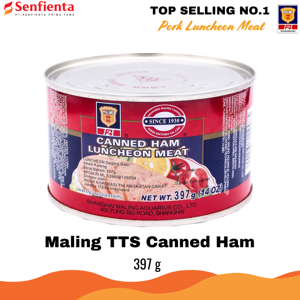 Jual Maling TTS HAM Pork Luncheon Meat 397 gr | Shopee Indonesia
