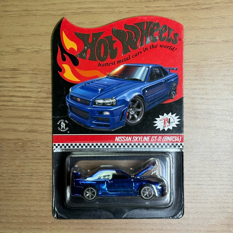 Jual Hot Wheels RLC Nissan Skyline GT-R R34 BNR34 (Blue) | Shopee Indonesia